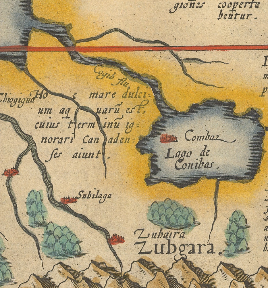 Americae Pars Borealis, Florida, Baccalaos, Canada, Corterealis. A ...