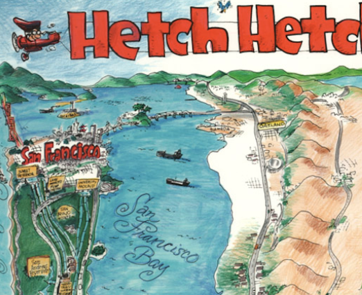 Hetch Hetchy Water System. - Neatline