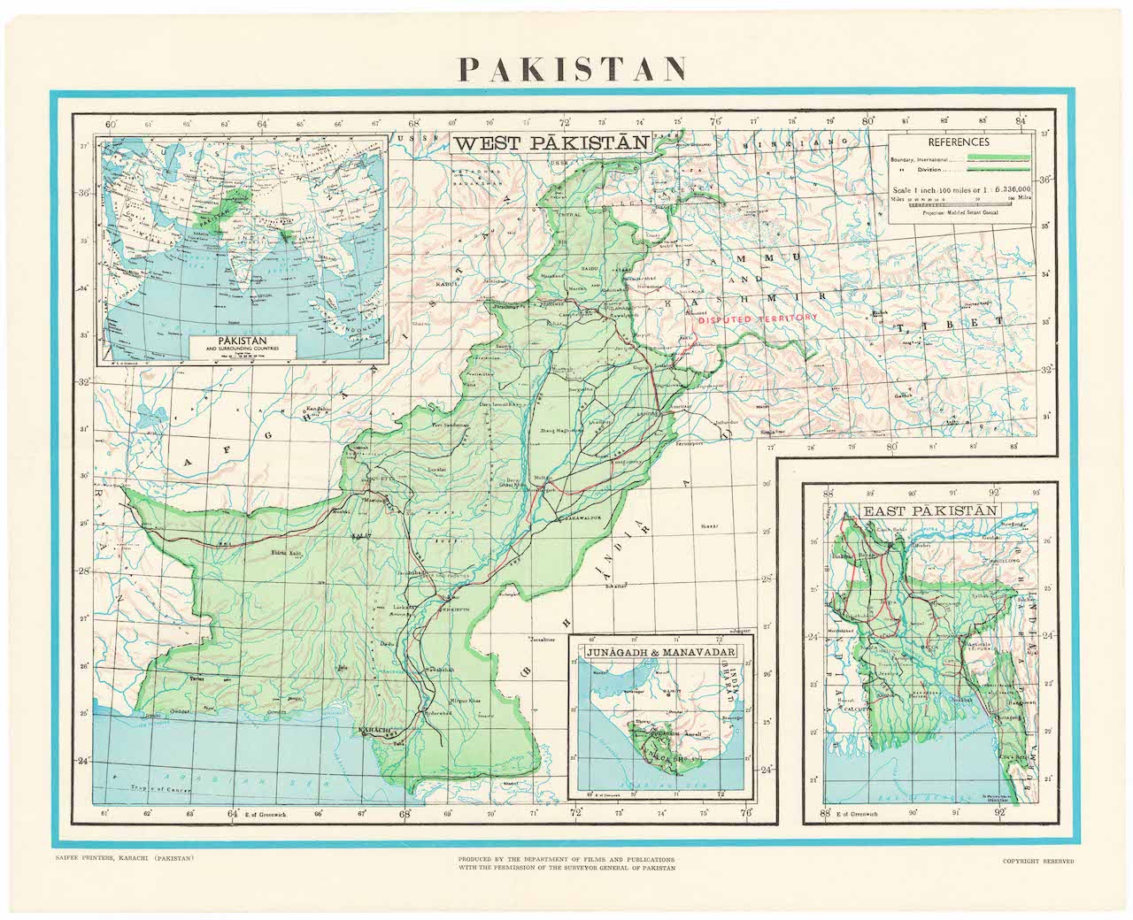 Pakistan. - Neatline