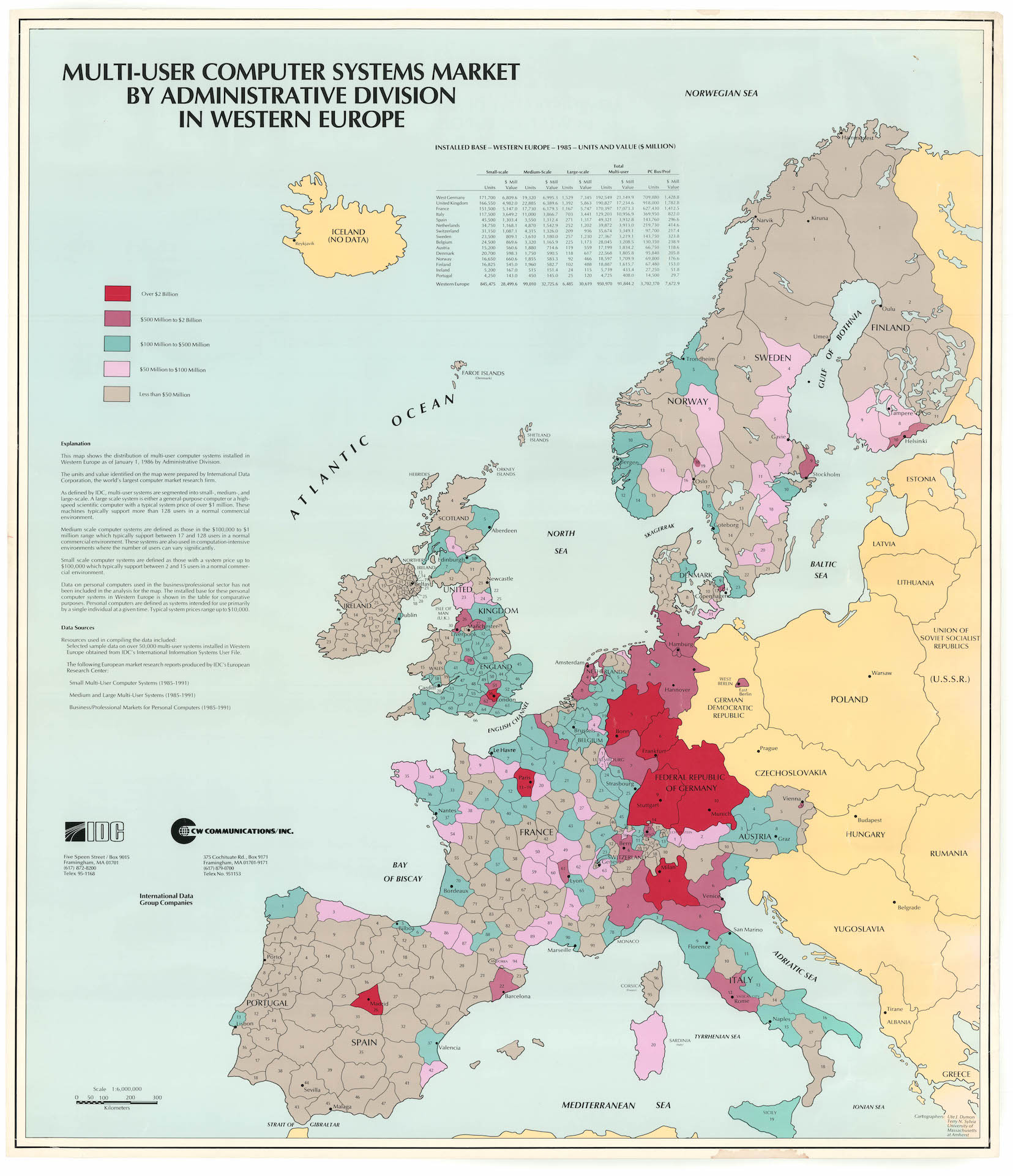 Multi-user computer systems market by administrative division in ...