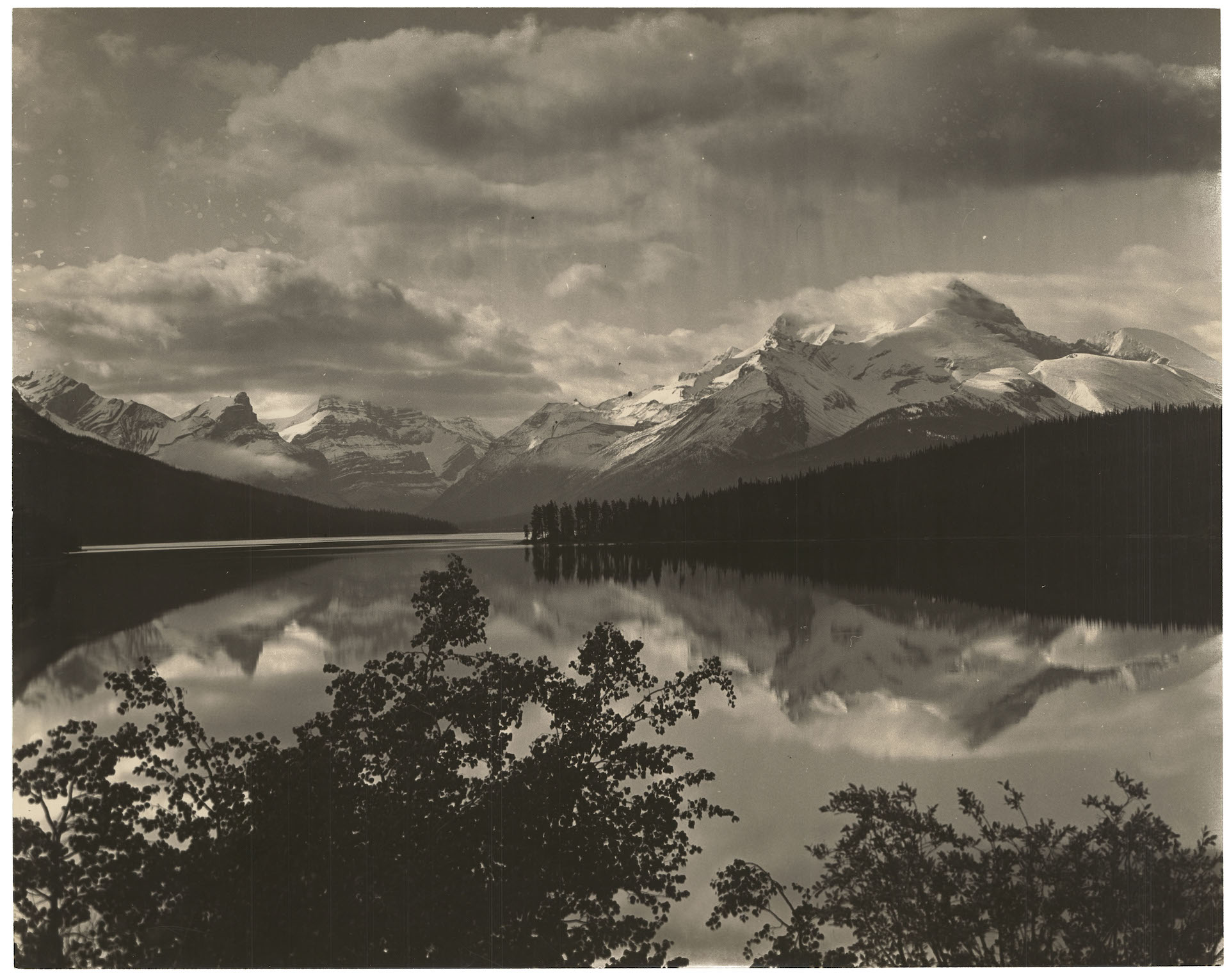 [Untitled Mountain Lake Scene] - Neatline